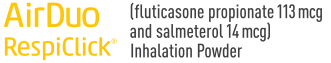Save | AirDuo RespiClick® (fluticasone propionate 113mcg and salmeterol ...